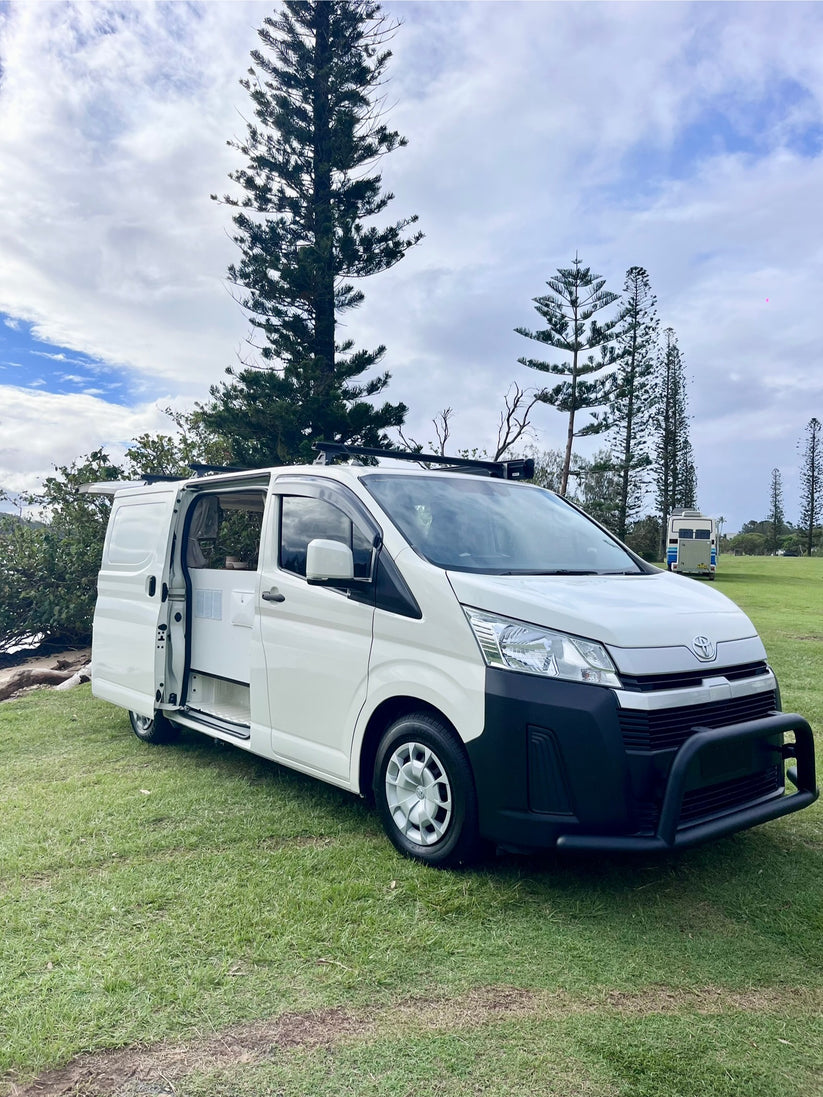 2019 Toyota Hiace LWB Campervan - SOLD! – STAGBIT Adventures